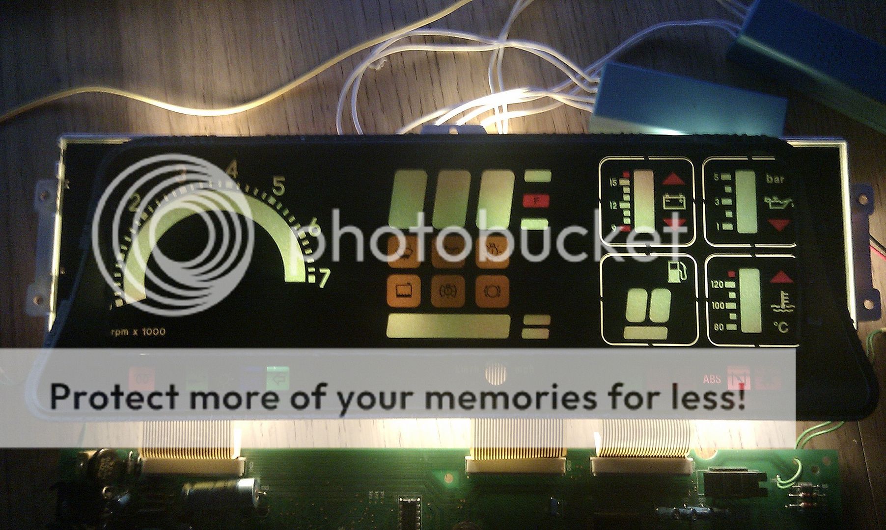 Imported Senator B LCD Dash into MK2 Cav | Vauxhall Owners Forum