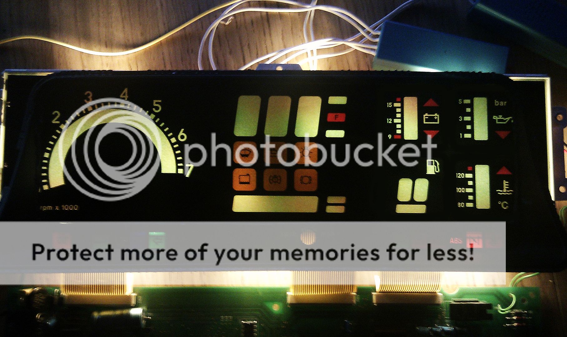 Imported Senator B LCD Dash into MK2 Cav | Vauxhall Owners Forum