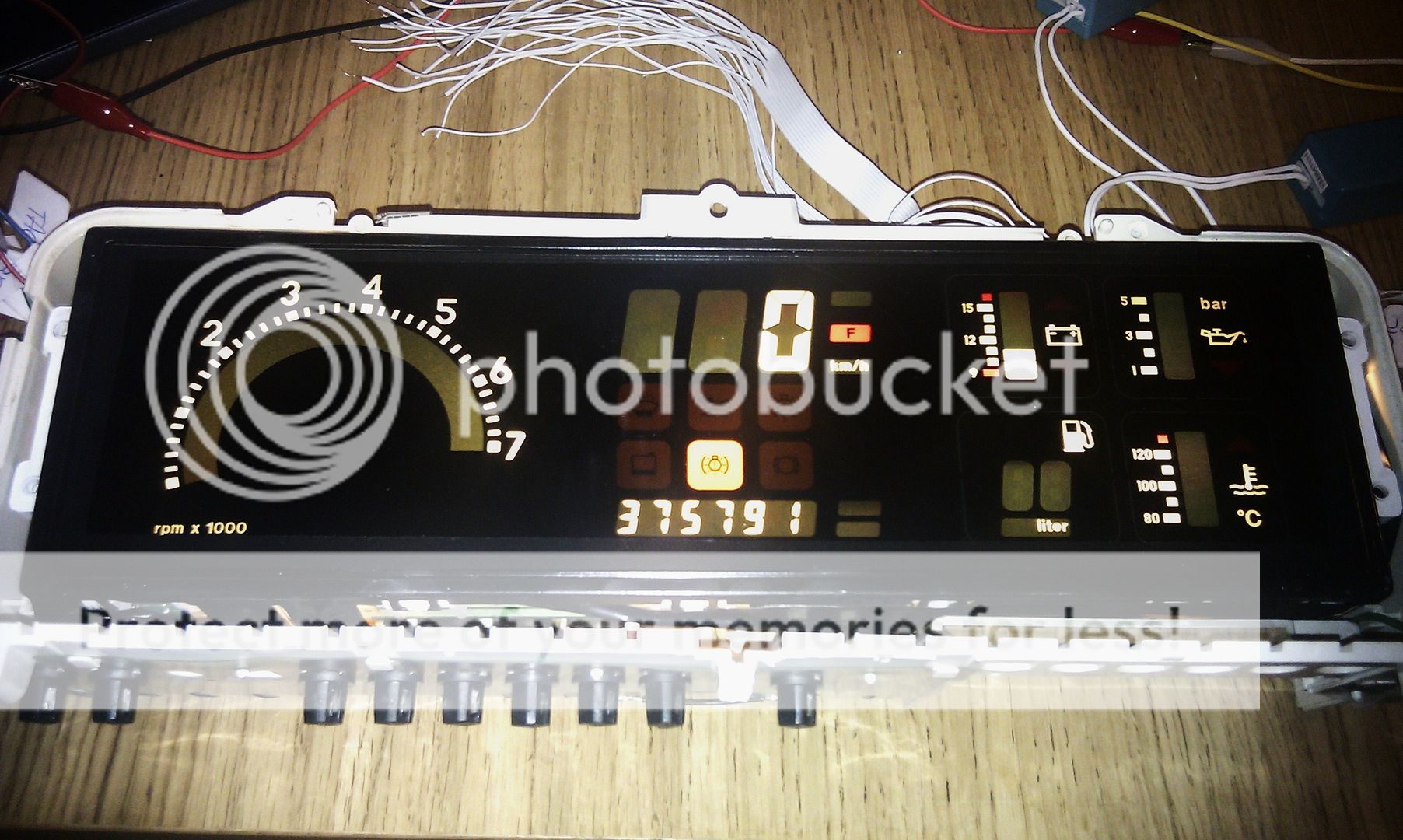 Imported Senator B LCD Dash into MK2 Cav | Vauxhall Owners Forum