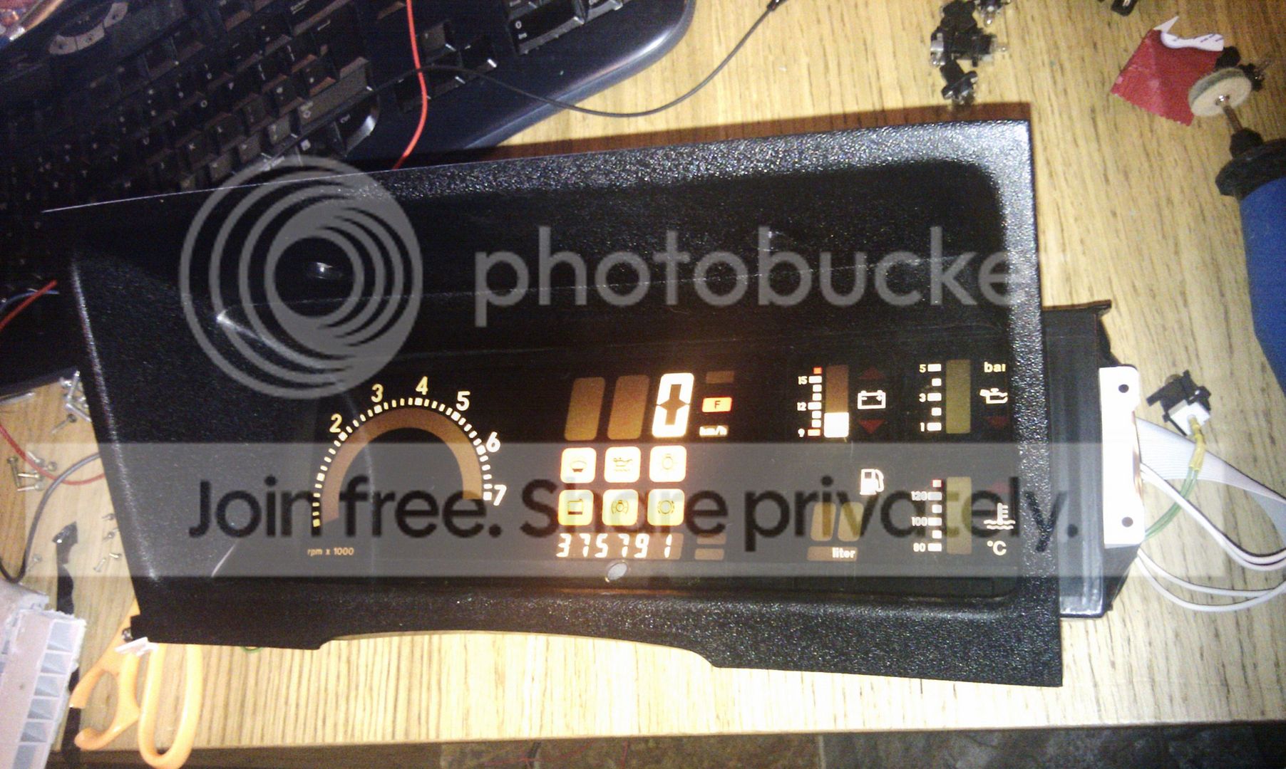 Imported Senator B LCD Dash into MK2 Cav | Vauxhall Owners Forum