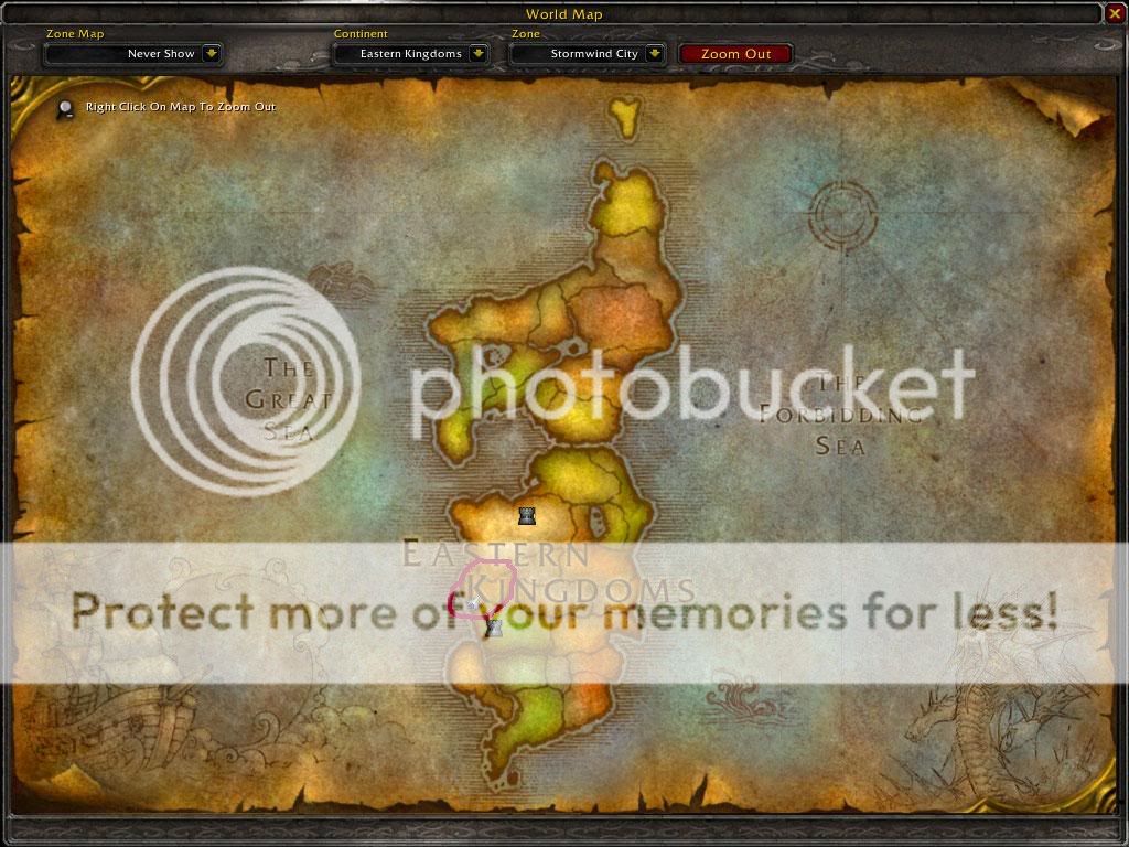 Huge gate at Stormwind Harbor...